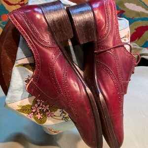 Well Loved Original Vintage Mid Century Oxblood Red Wing Tip - Etsy