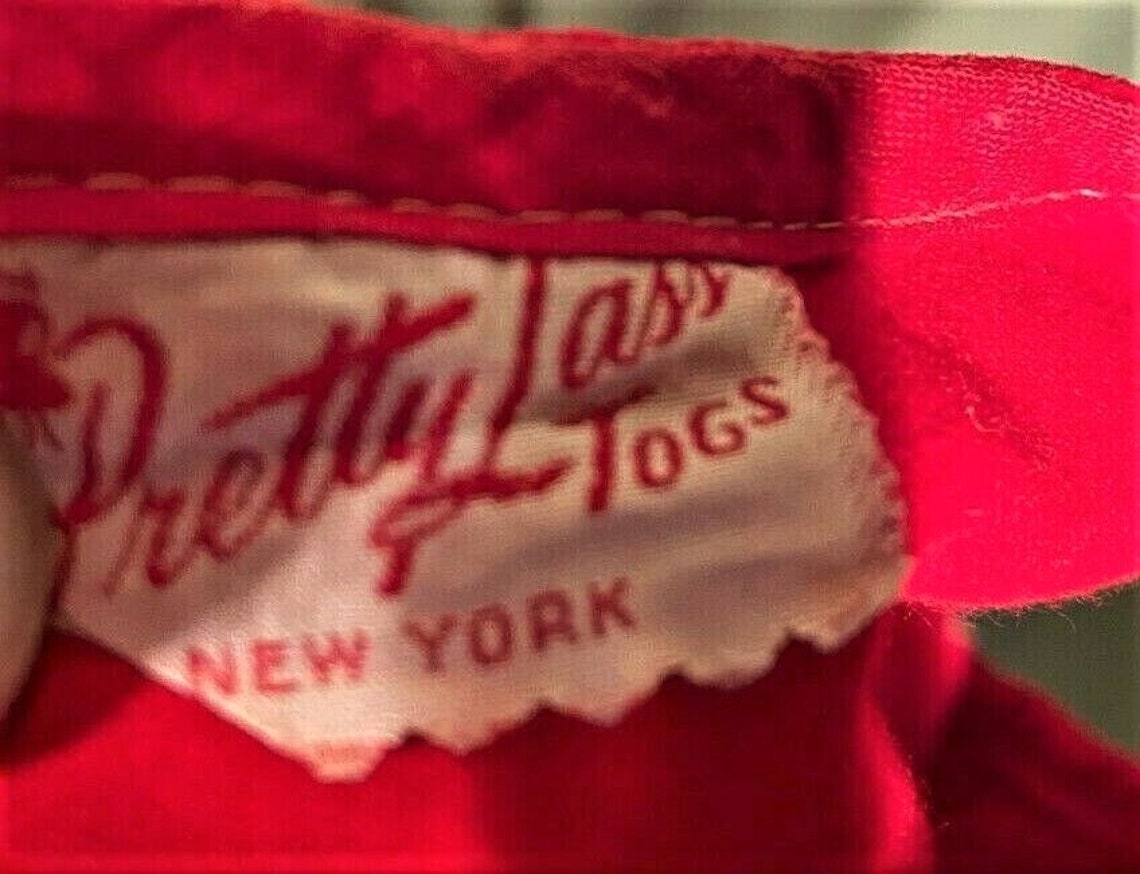 Sweet Original Vintage Little Girl's Pretty Lass Togs Red - Etsy
