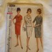 Original Vintage 1965 Simplicity Dress or Skirt and Blouse Pattern 6094 ...