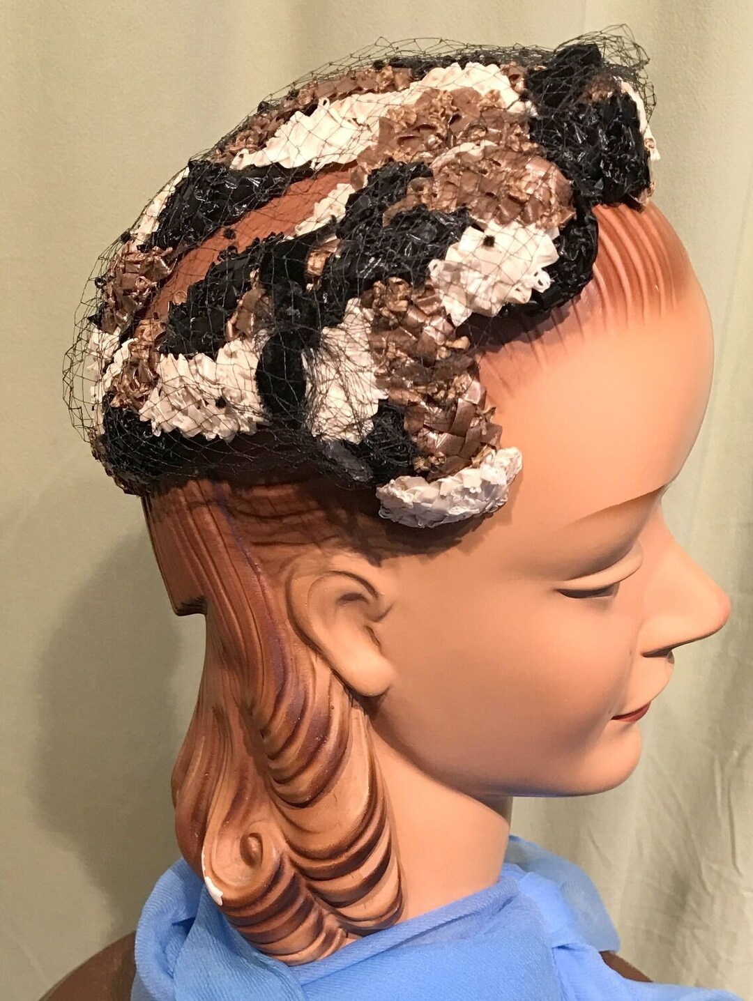 Charming Original Vintage Mid Century Shelbert Designs Brown, Black ...