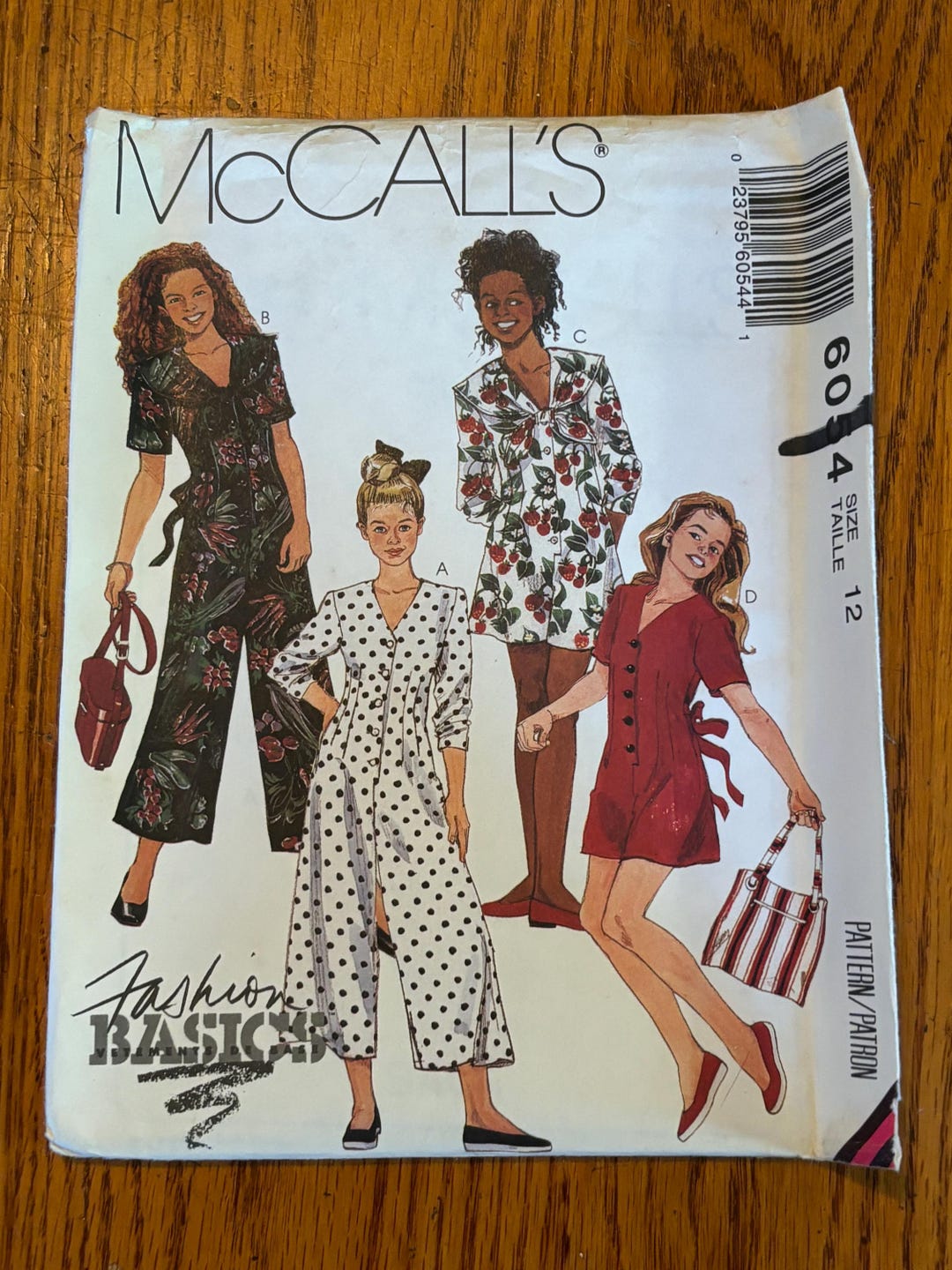 Original Vintage Mccall's Girls & Chubbies Jumpsuit Romper Sewing ...