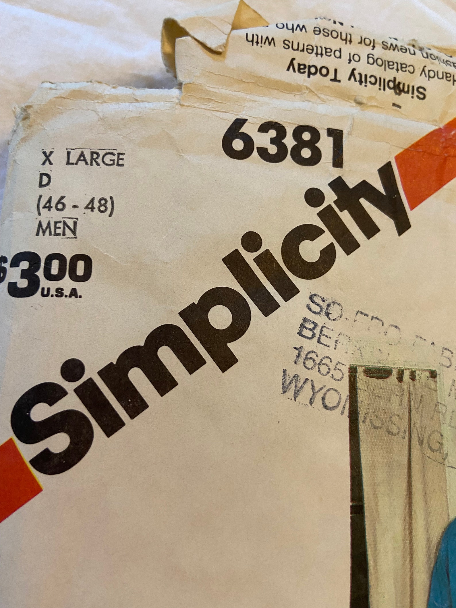 Original Vintage 1983 Simplicity Men's Pajamas W Sleeve & - Etsy