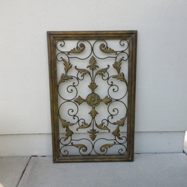 Scroll Metal Wall Art - Etsy