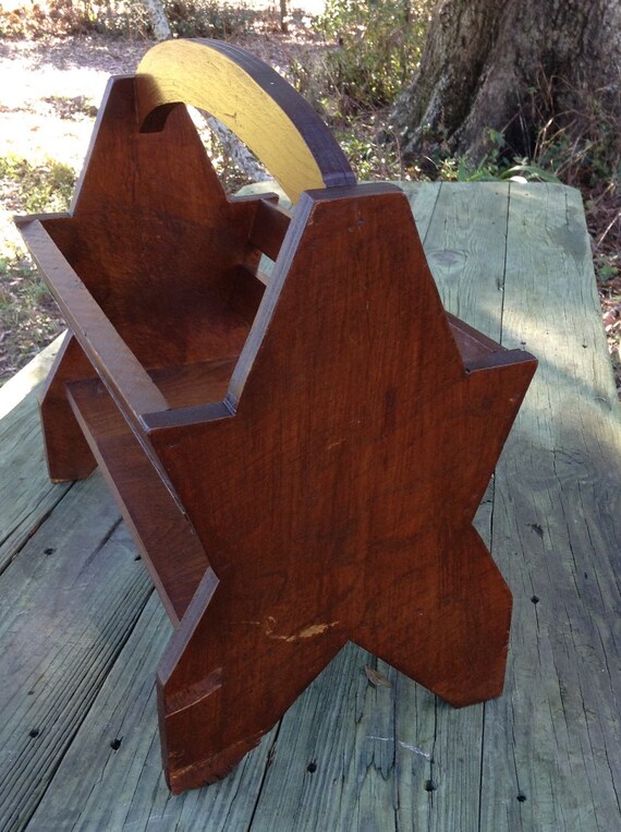 Texas Star Magazine Rack