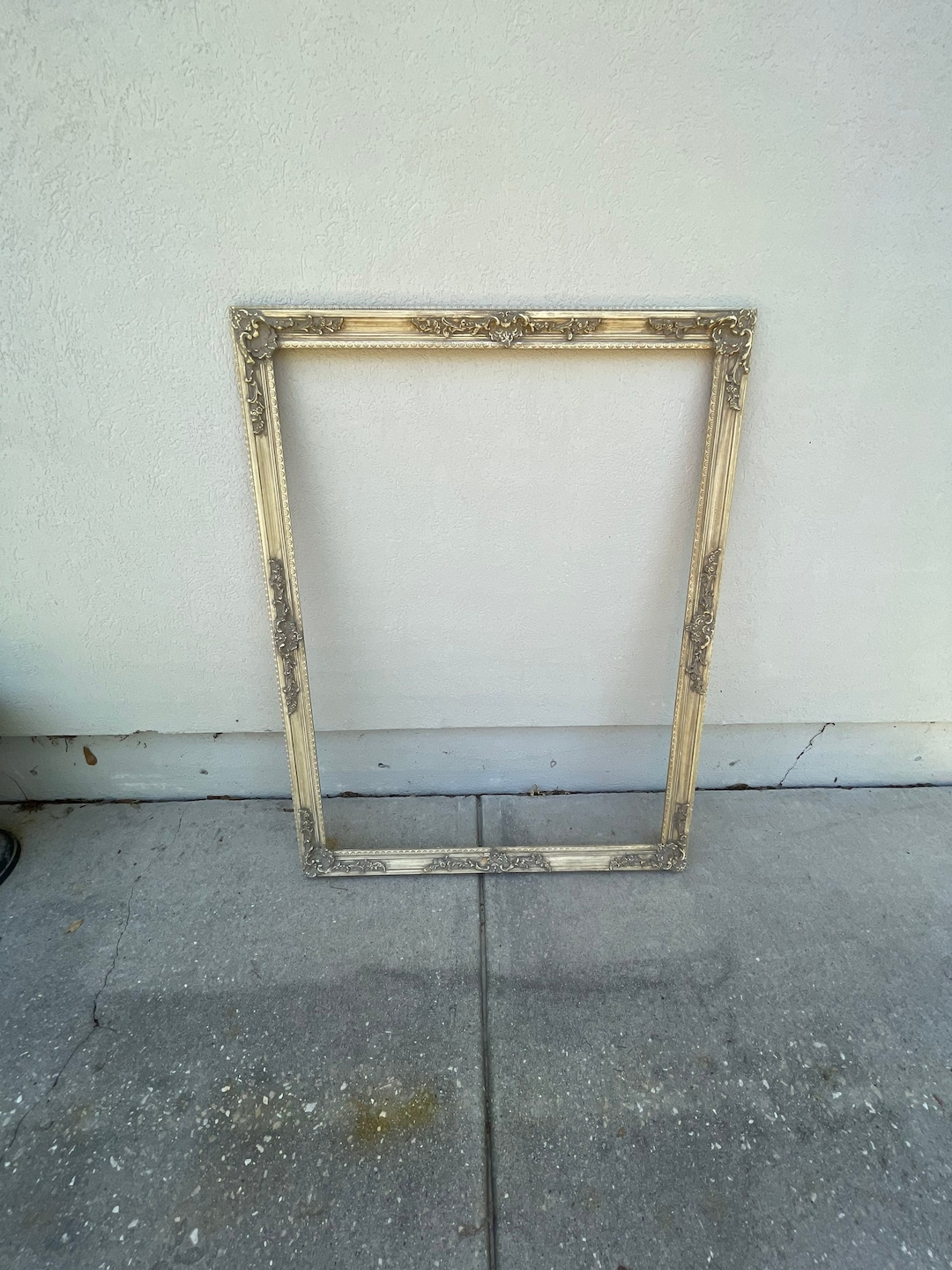 Ornate Very Large Frame 45x36 Picture Mirror Frame Vintage Possibly ...