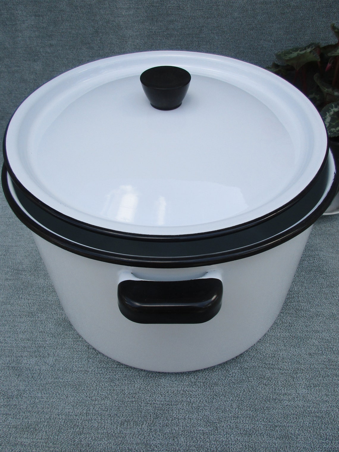 Antique Vintage Large Enamel Pot Stock Extra Large Dutch Oven - Etsy