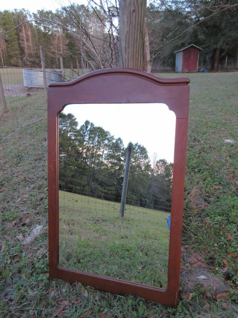 Mirror Mirrors Country Farm House Rustic 32x20 Simple Antique Vintage ...