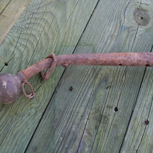 Yoke Iron Piece Antique Vintage Metal Mule Ox Cow Yoke Piece Farm Tool ...