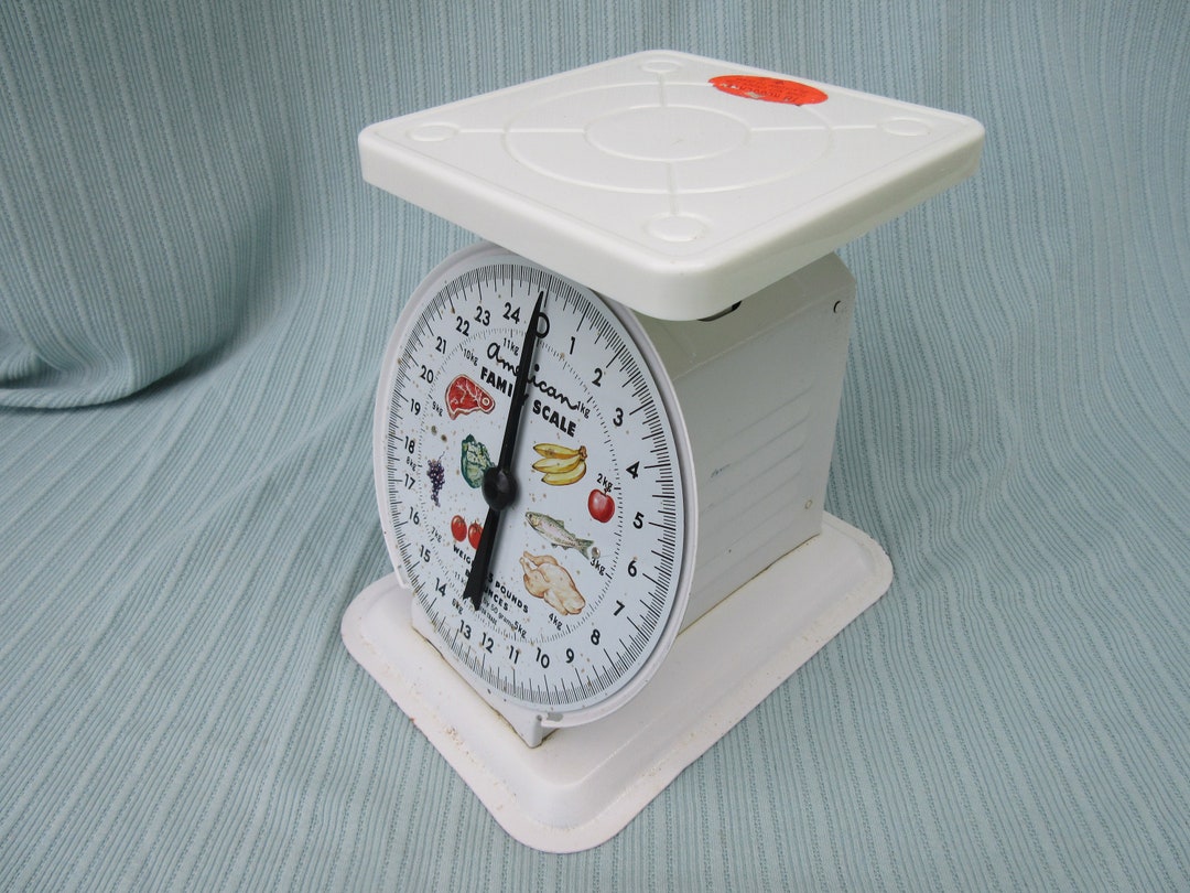 Scale Kitchen Vintage American Family Tool Metal 25 Pound Capacity ...