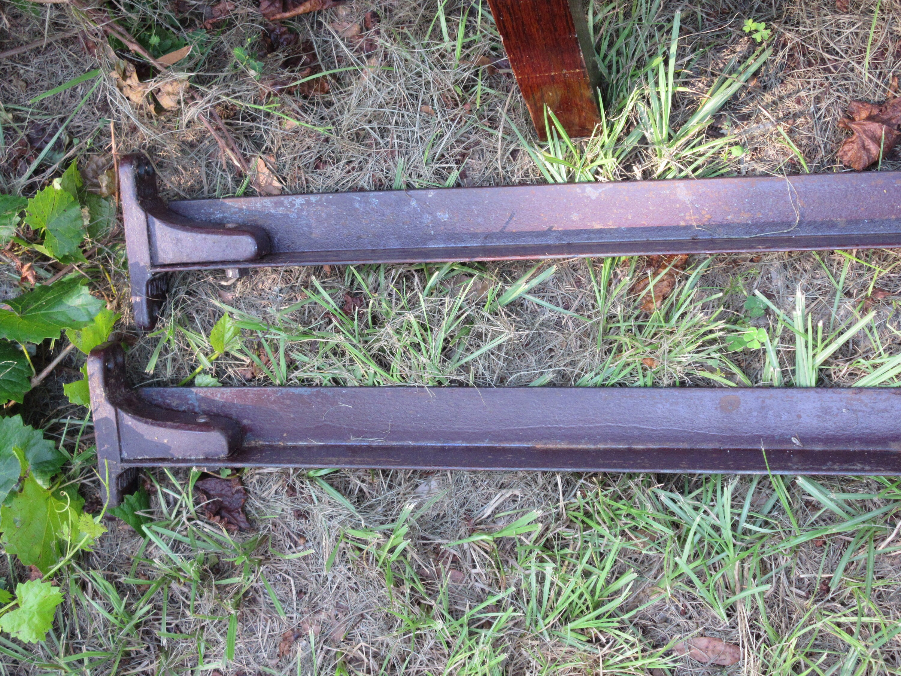 Antique Bed English Wood Bed Standard Full Double Headboard Footboard ...