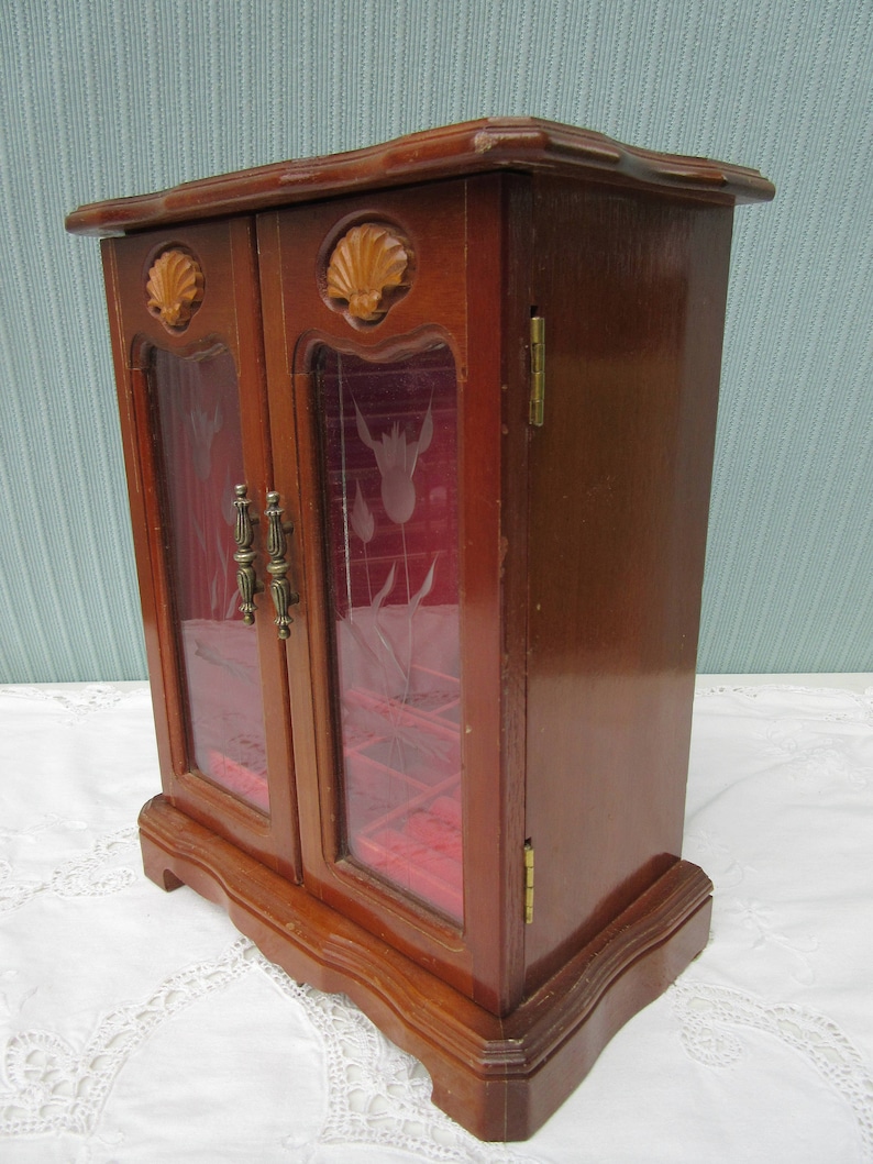 Jewelry Box Vintage Small Dresser Vanity Counter Top Chest of | Etsy