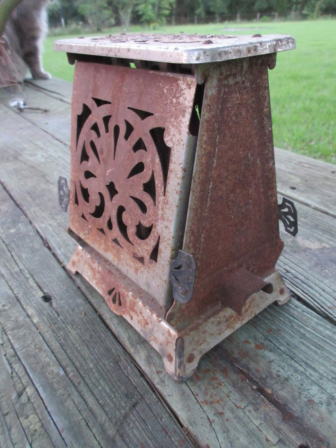 Antique electric toaster Vintage with no cord kitchen tool | Etsy