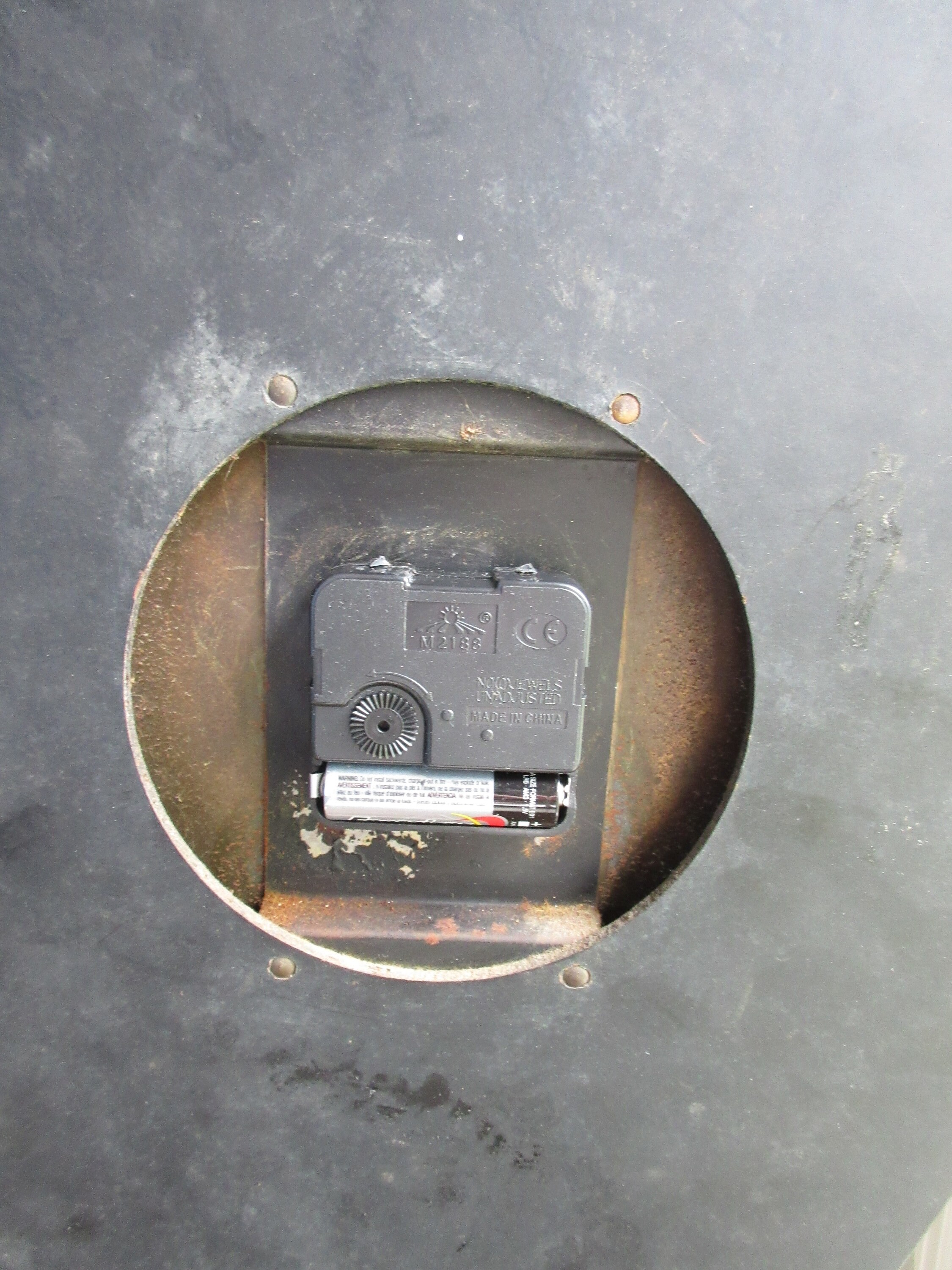 Clock & Sconces Matching Retro Vintage Danish Tall Brass Look | Etsy