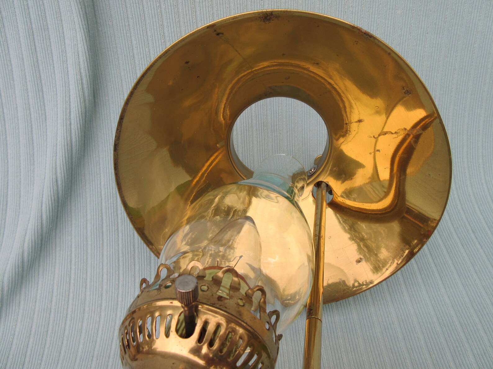 Orient Express Brass Lamp Paris Istanbul Vintage Electric | Etsy