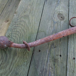 Yoke Iron Piece Antique Vintage Metal Mule Ox Cow Yoke Piece Farm Tool ...