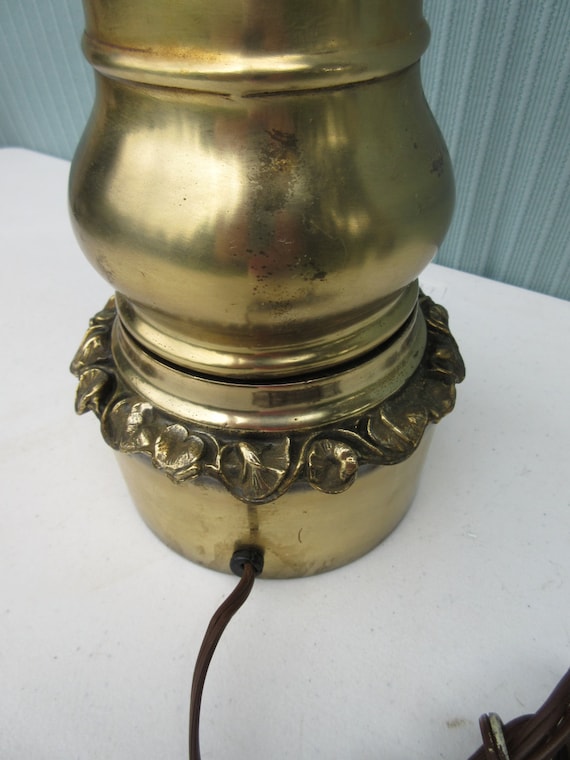 Brass Lamp Vintage 30 Brass Lamp Vintage 30