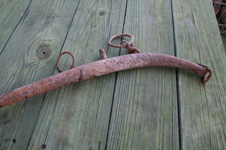 Yoke Iron Piece Antique Vintage Metal Mule Ox Cow Yoke Piece - Etsy