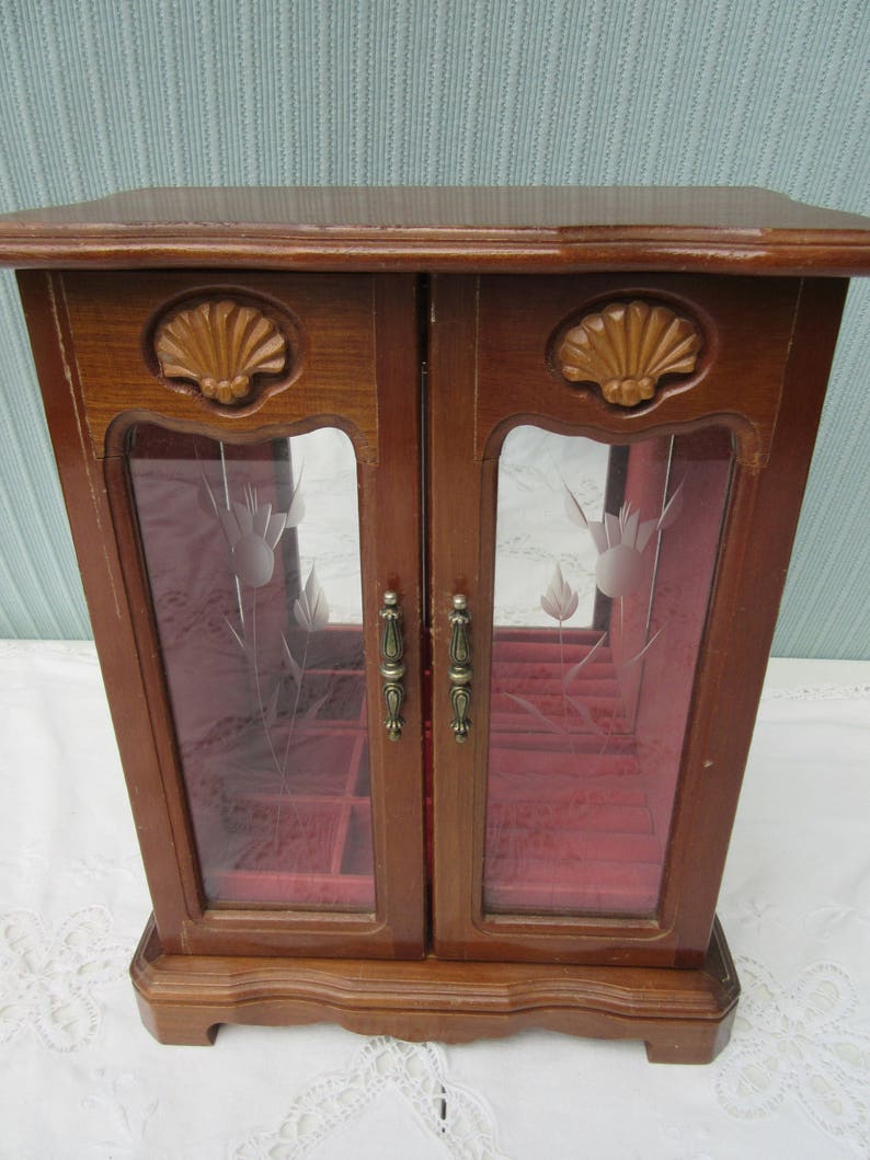 Jewelry Box Vintage Small Dresser Vanity Counter Top Chest of - Etsy