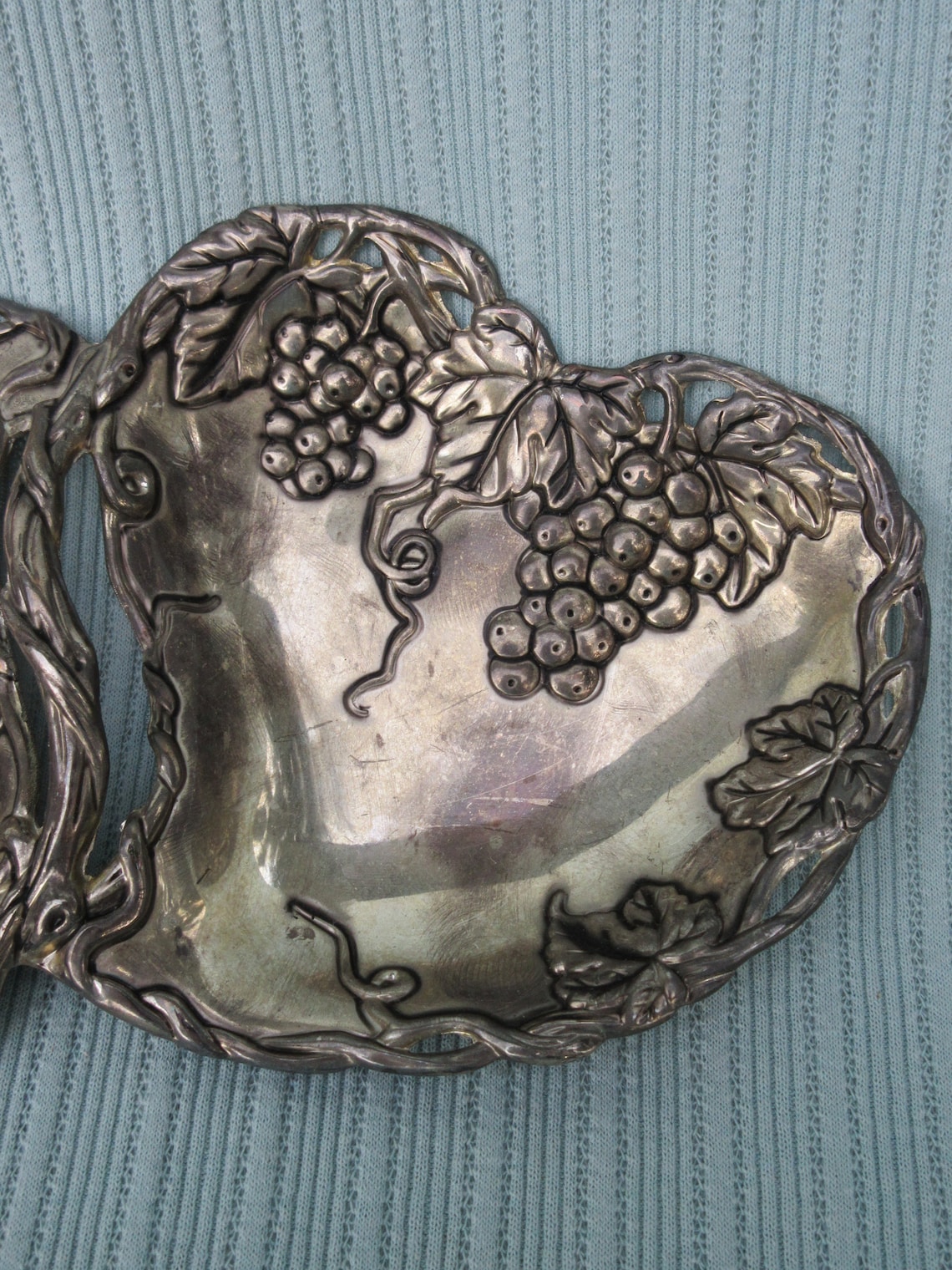 Dish Silver Plate Heart Shaped Vintage Godinger Silver Art Co | Etsy