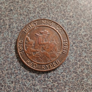 50 Year Commemorative Daisy Red Ryder Coin - Etsy