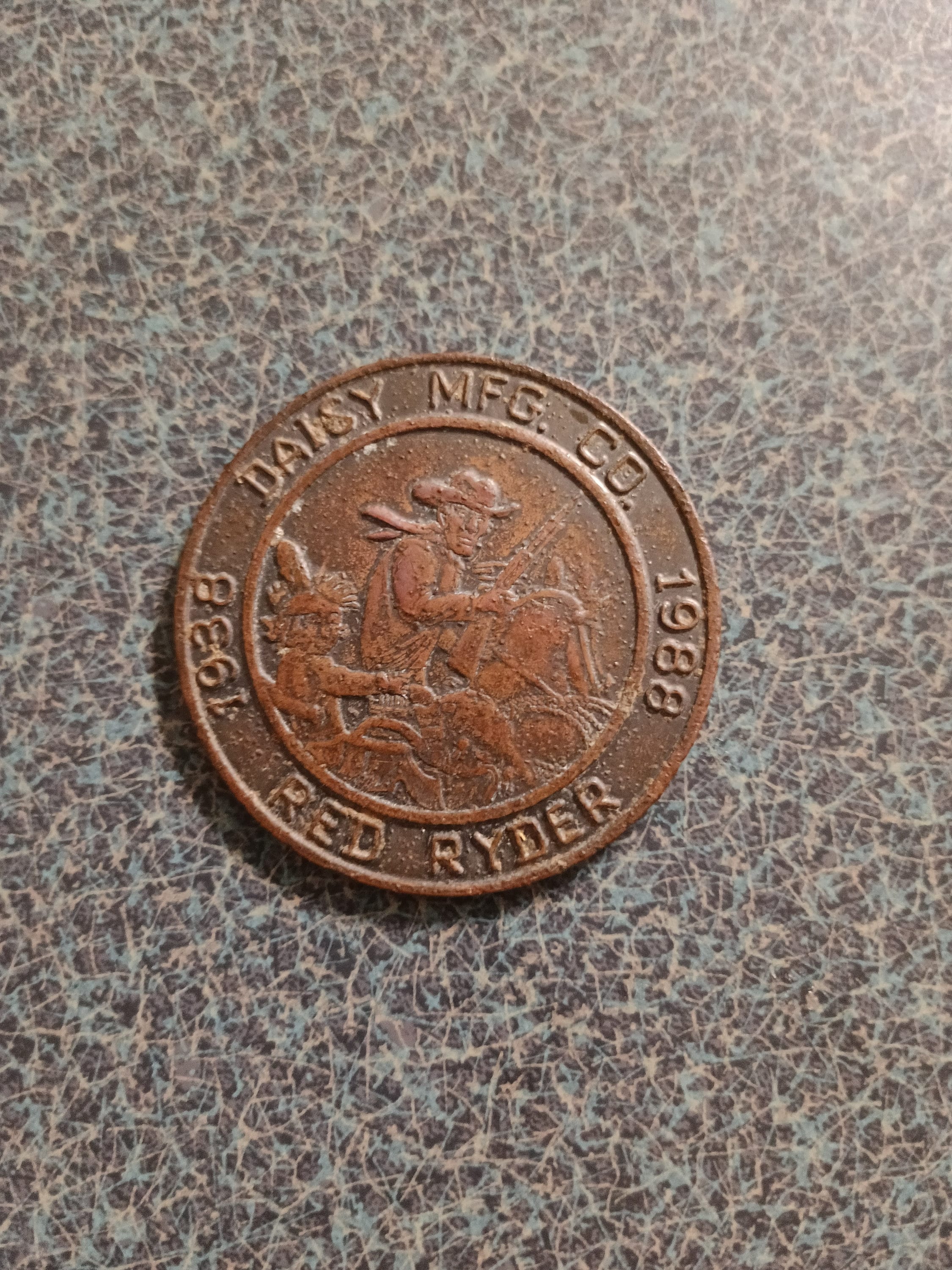 50 Year Commemorative Daisy Red Ryder Coin - Etsy