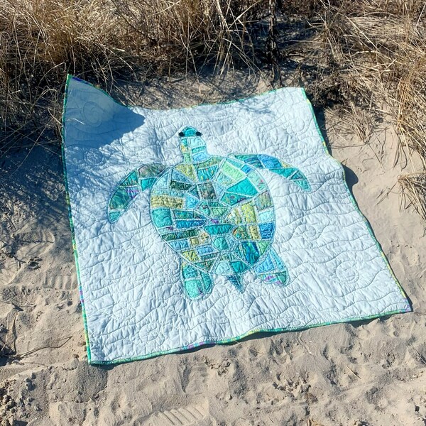 Turtle Quilt - Etsy