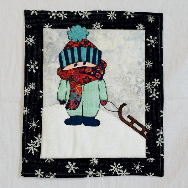 Winter Quilt Pattern - Etsy