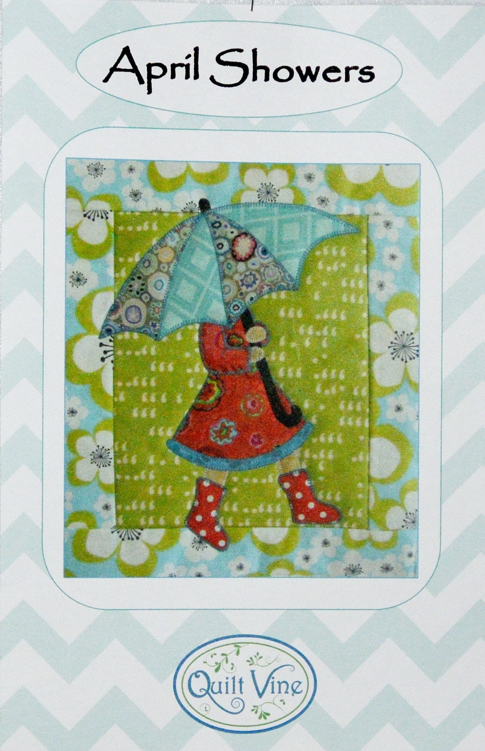 April Monthly Mini Quilt Pattern Umbrella Quilt Pattern | Etsy