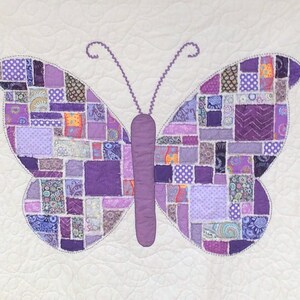 Butterfly Quilt Pattern Raw Edge Applique - Etsy
