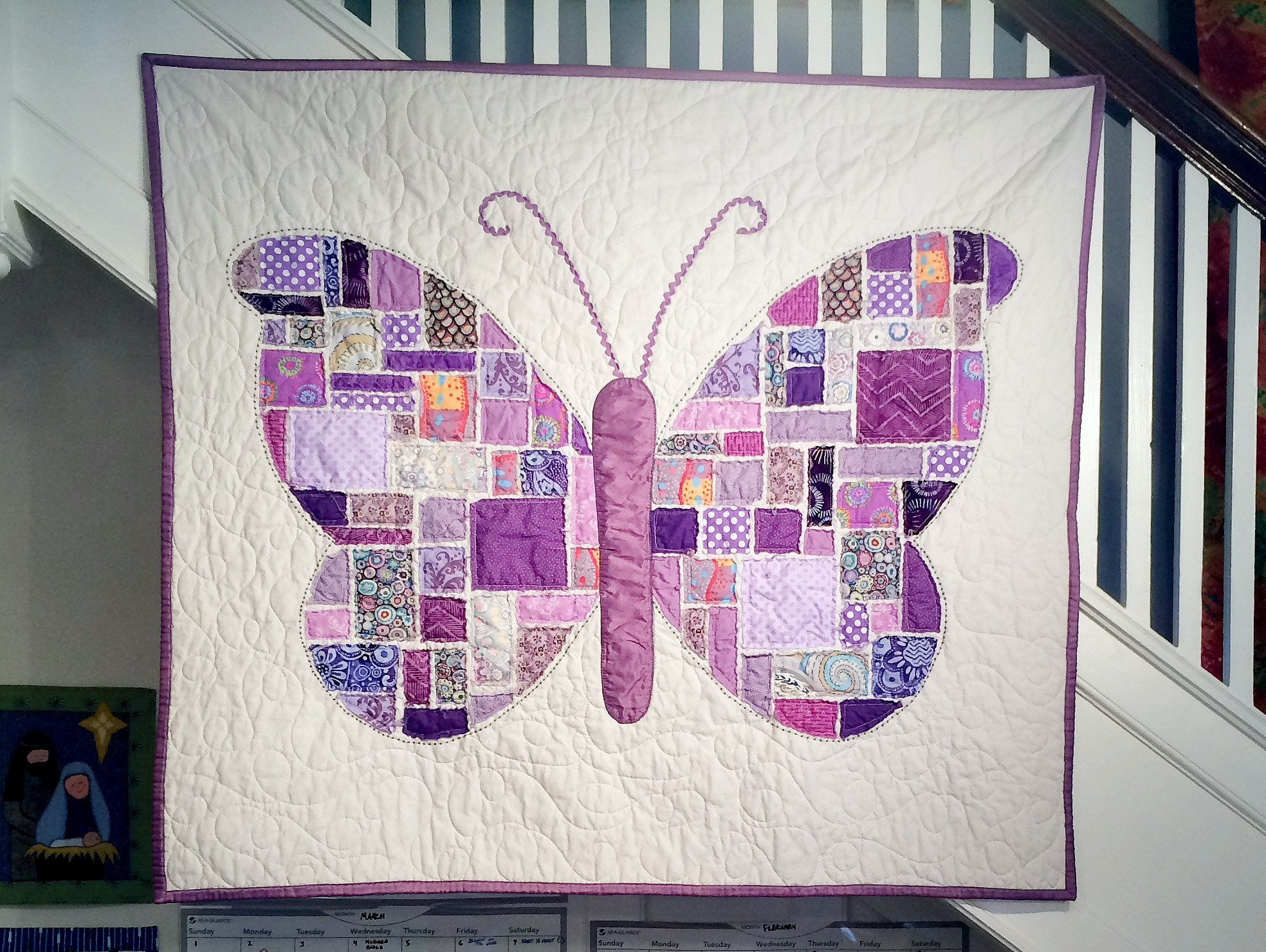 Butterfly Quilt Pattern Raw Edge Applique - Etsy
