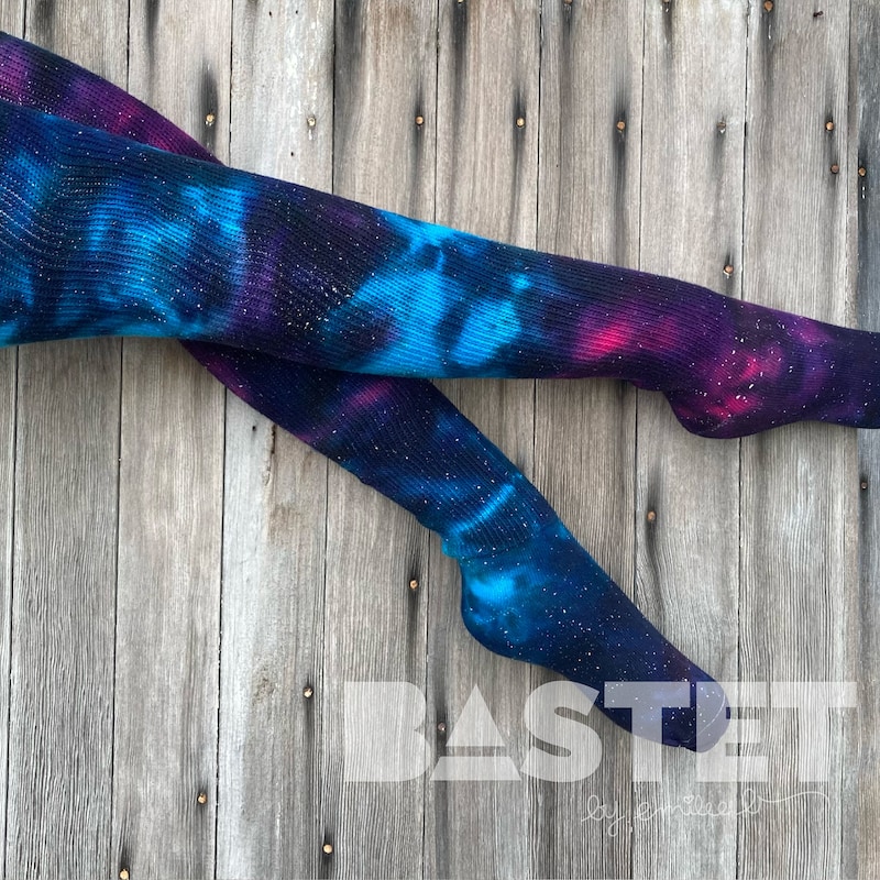 Galaxy Socks - Etsy
