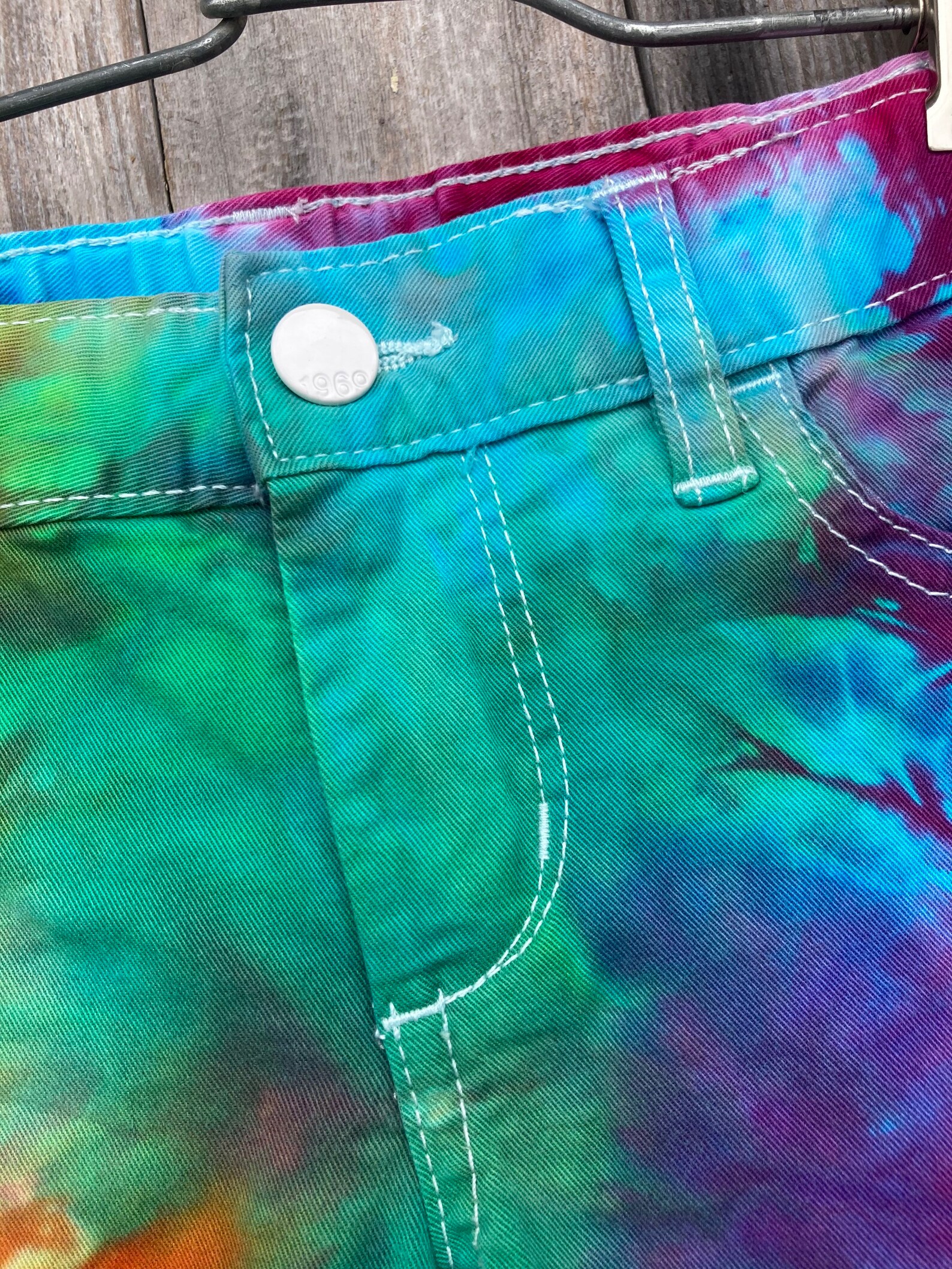 Size 6 READY TO SHIP Upcycle Tie Dye Gap Kids Pants With - Etsy