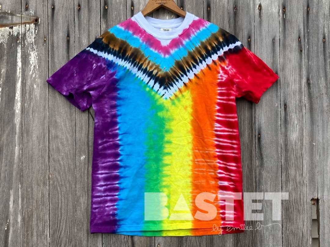 CUSTOM Rainbow LGBTQIA Pride Flag Tie Dye Unisex Gender - Etsy