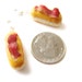 Bacon Maple Bar Donut Charm, Miniature Food Jewelry, Polymer Clay Maple ...