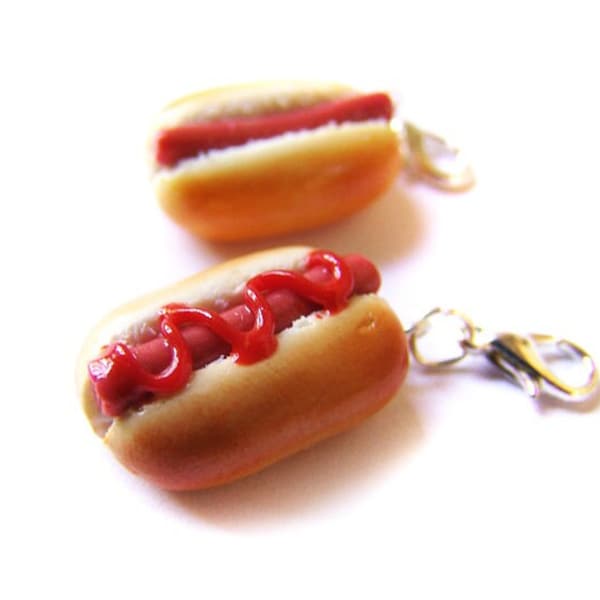Hot Dog Pendant - Etsy