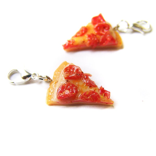 Pizza Charm - Etsy