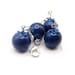 Juicy Blueberry Charm, Miniature Food Jewelry, Handmade Polymer Clay ...