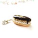 Eclair Charm - Miniature Food Jewelry - Italien Food Dessert Charm ...