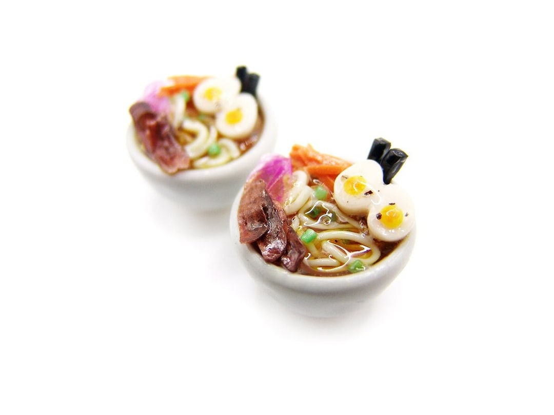 The Iconic Ramen Bowl Large Magnet, Polymer Clay Food, Polymer Clay ...