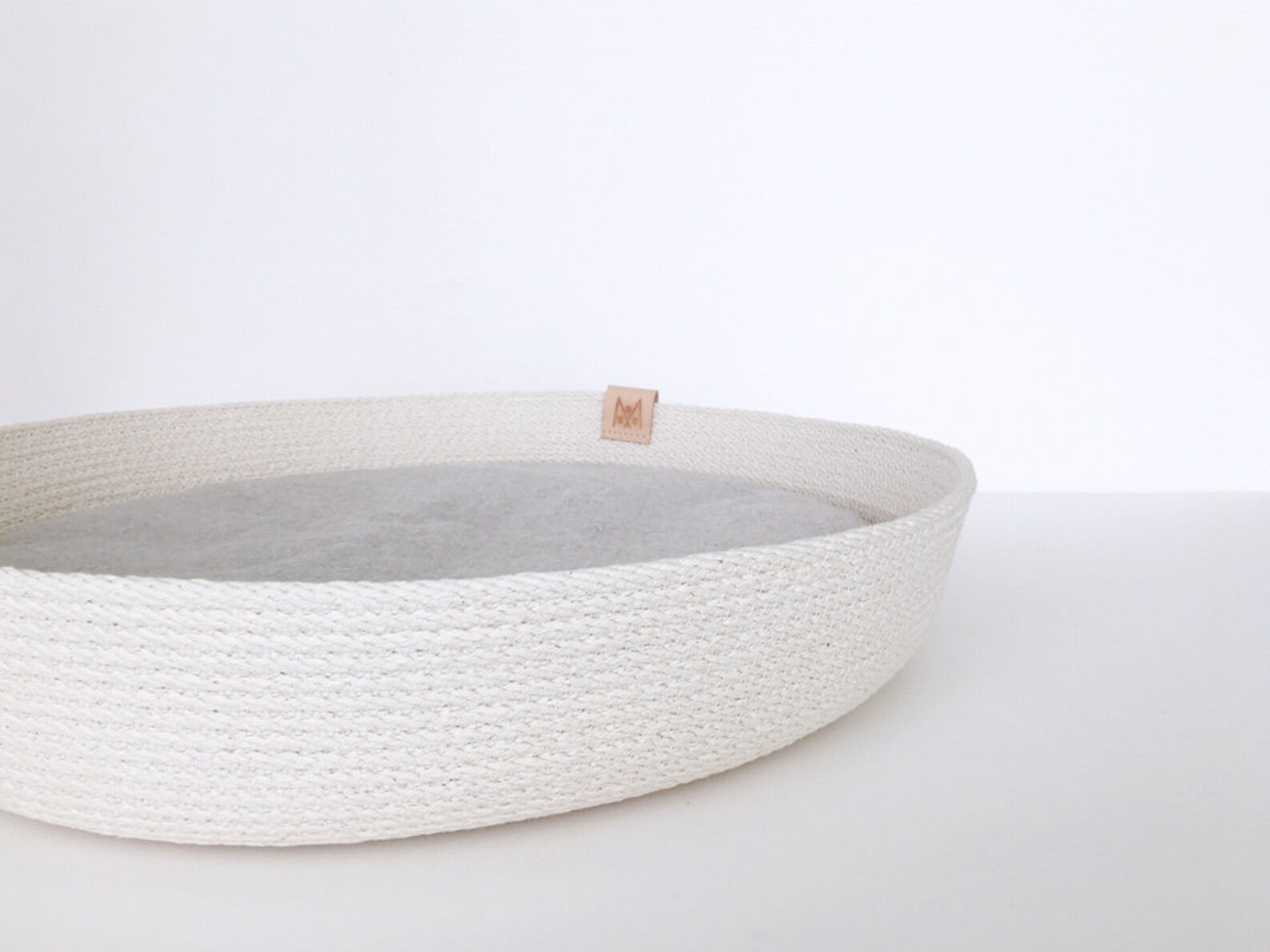 Rope Pet Bed in Beige Minimal Modern Cat Bed - Etsy
