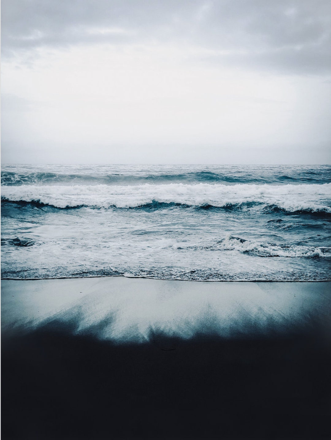 Stormy Sea, Beach Photos, Fine Art Photography, Stormy Sea Print ...