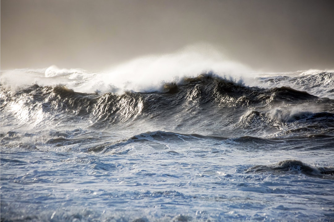Stormy Sea, Beach Photos, Fine Art Photography, Stormy Sea Print ...