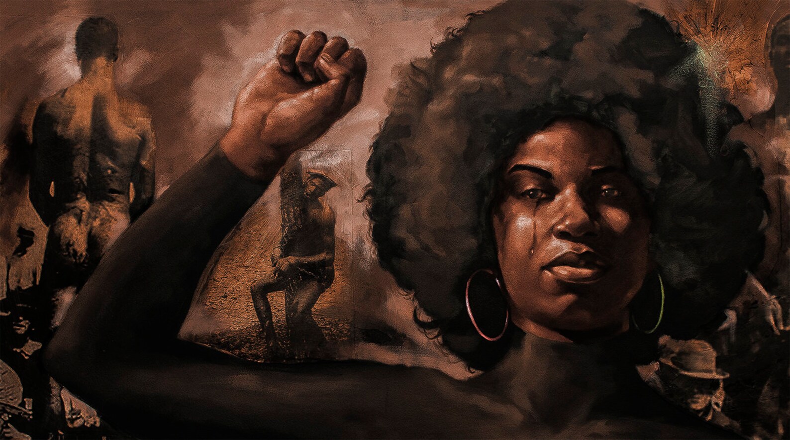 To Be Conscious CANVAS Africa American Art Africa American Canvas Art ...