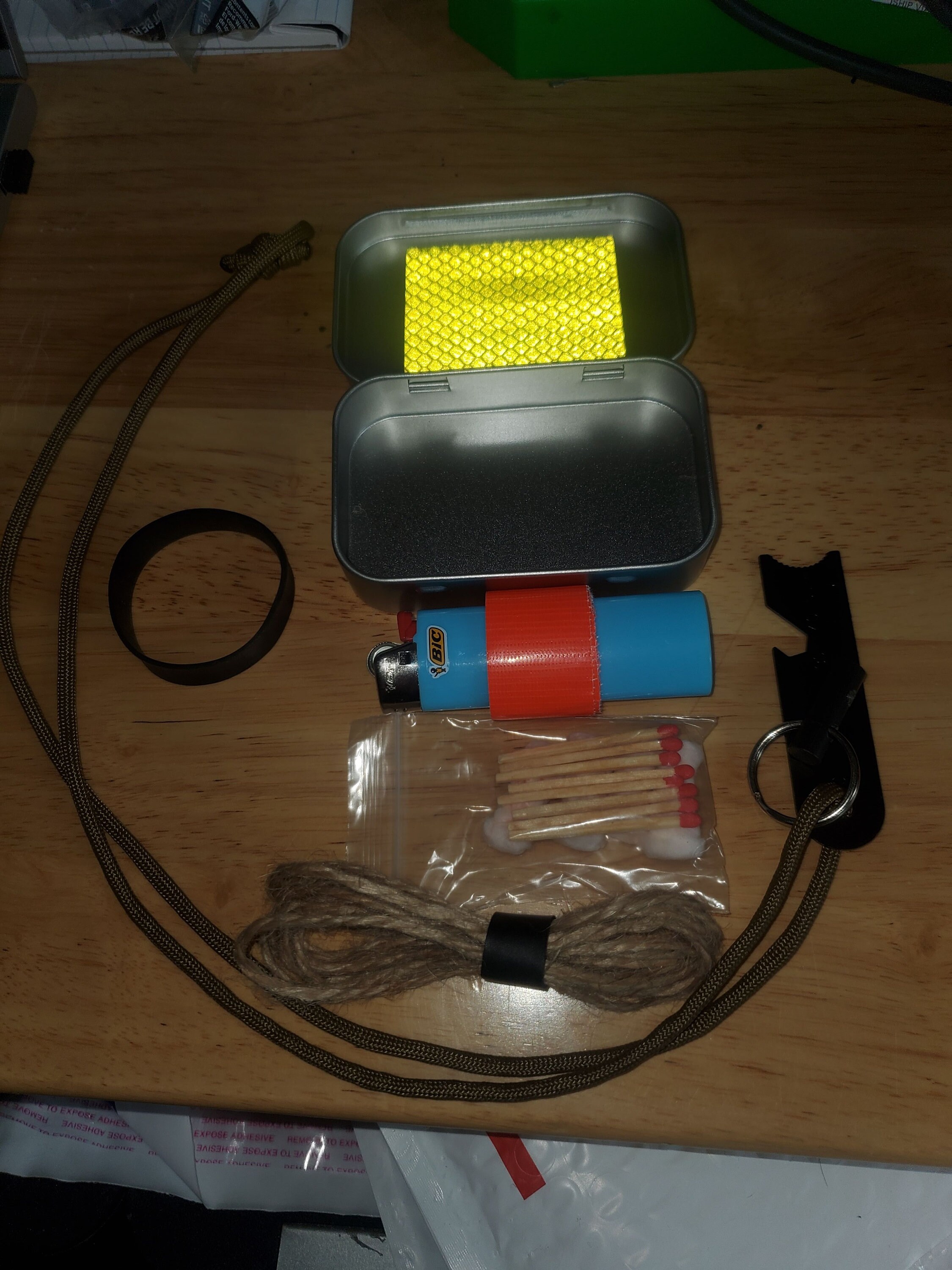 Pocket Fire Kit in an Altoids Style Tin - Etsy