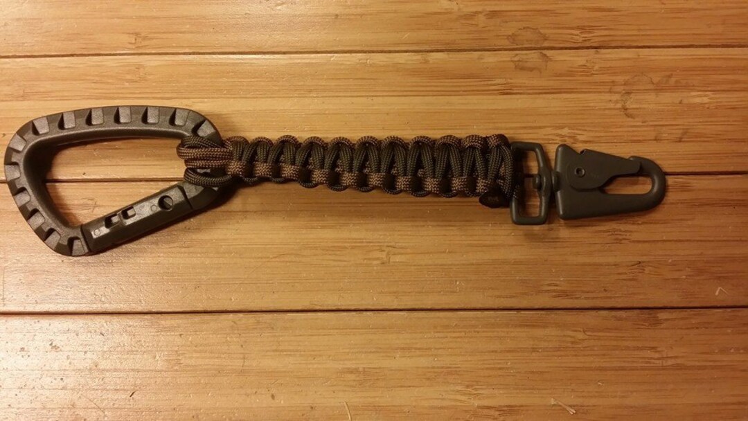 Paracord Multi Use Strap/keychain With Swivel Hk Hook and ITW Style ...