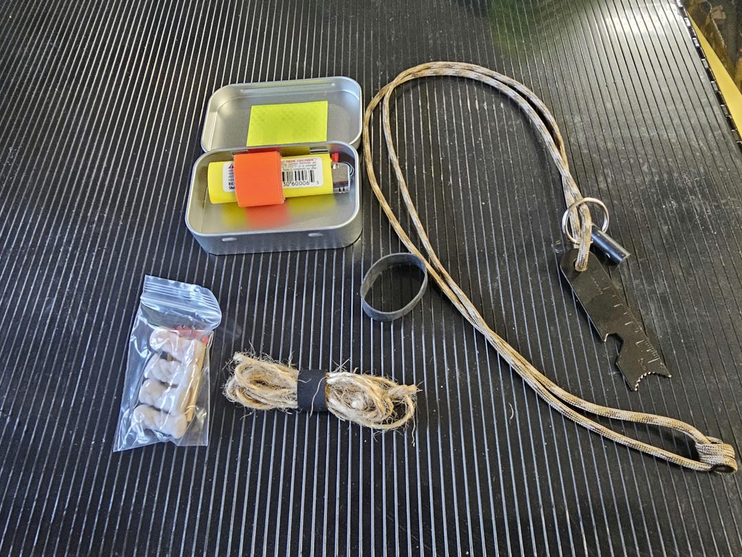Pocket Fire Kit in an Altoids Style Tin - Etsy