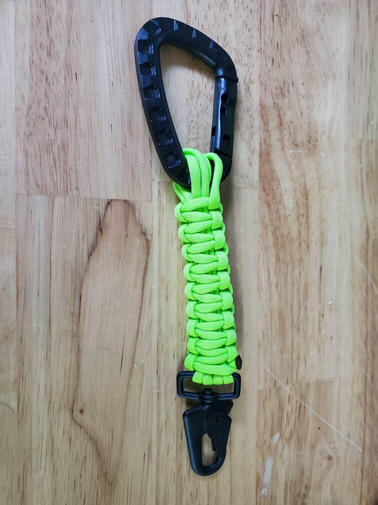 Paracord Multi Use Strap/keychain With Swivel Hk Hook and ITW Style ...