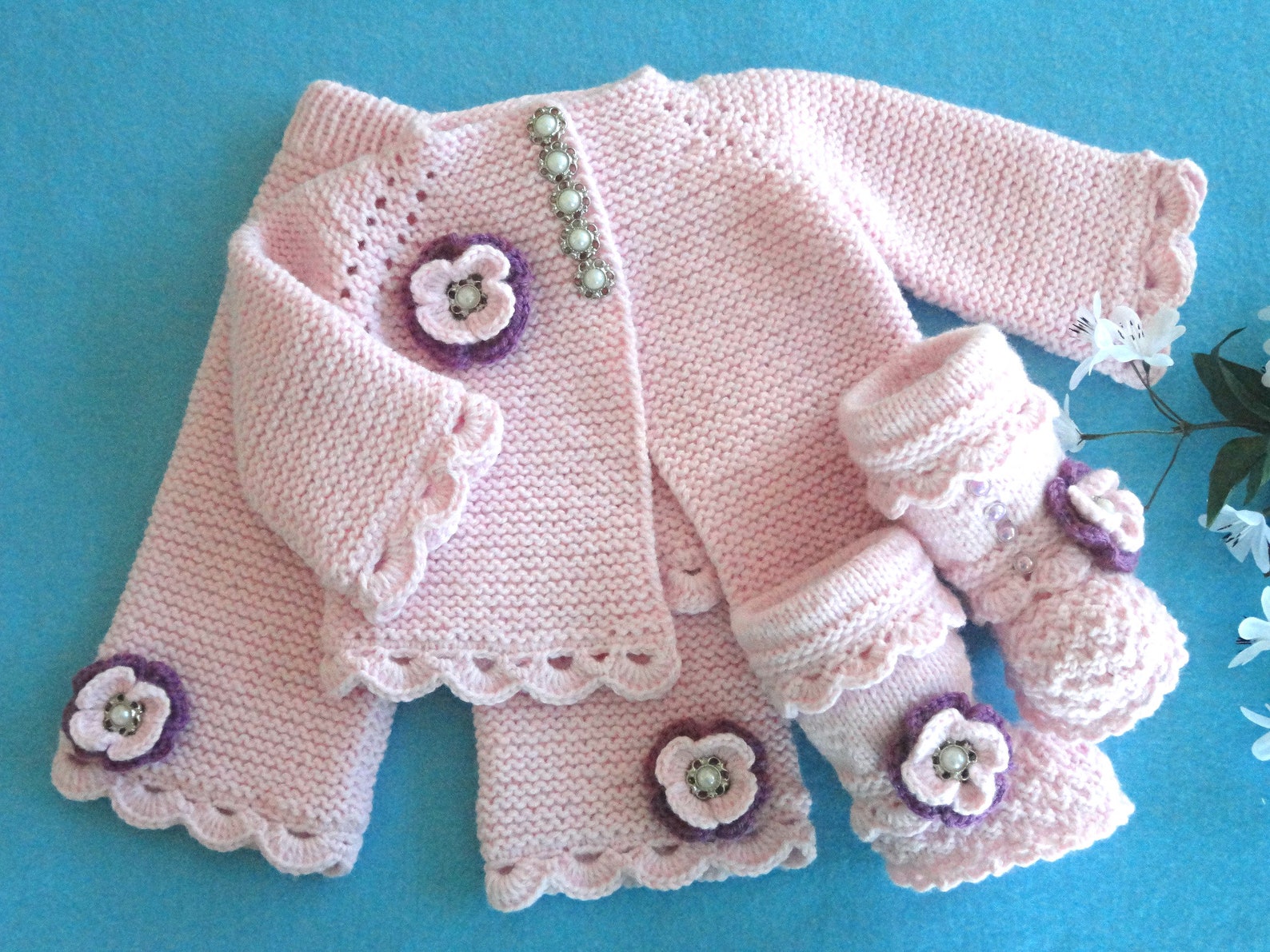 Knitting PATTERN Baby Pants Knitted Baby Pants Pattern Baby | Etsy