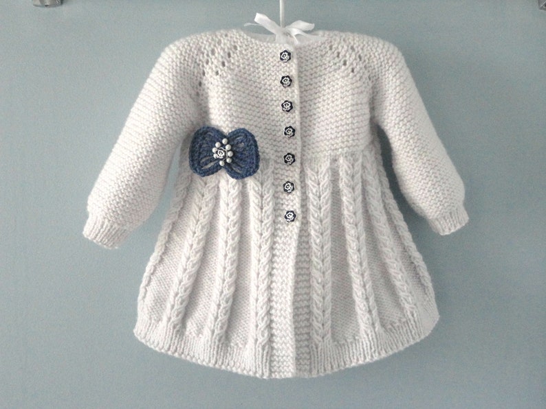 Knitting PATTERN Baby Jacket Knitted Baby Cardigan Knitted | Etsy