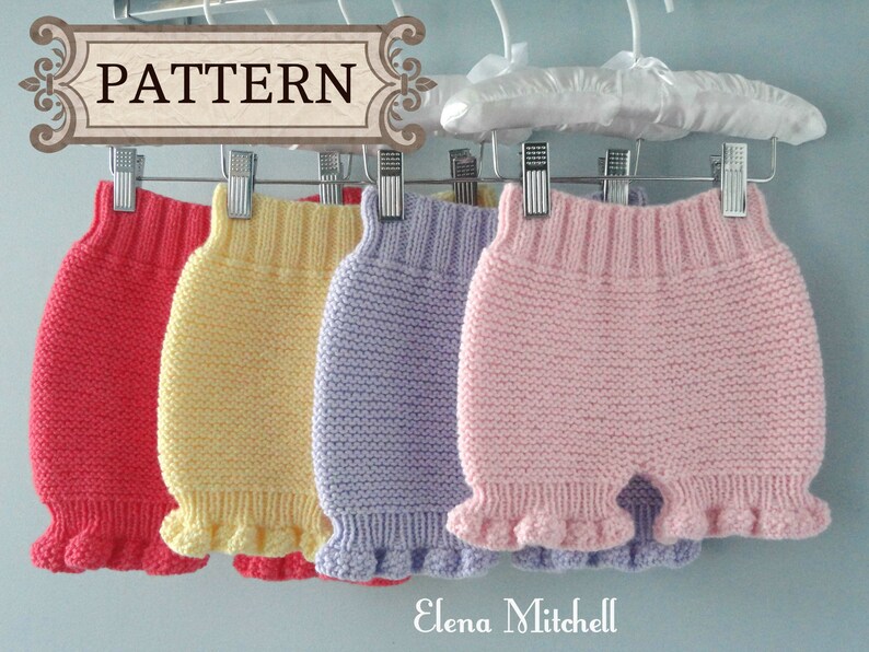 Knitting PATTERN Baby Dress Baby Jacket Diaper Cover Baptism - Etsy